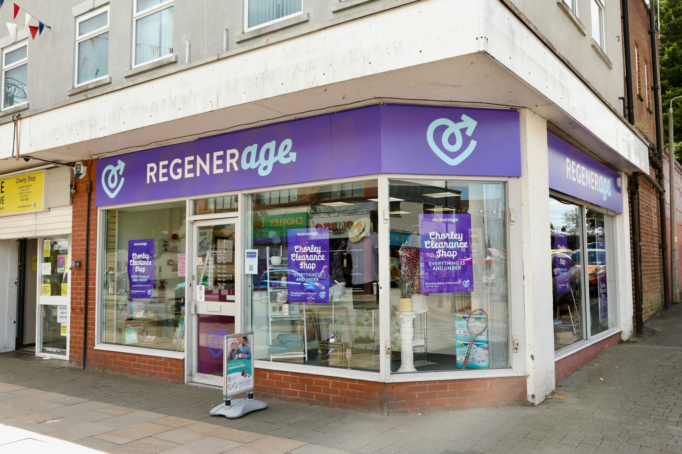 Regenerage Charity Shop In Preston 8314